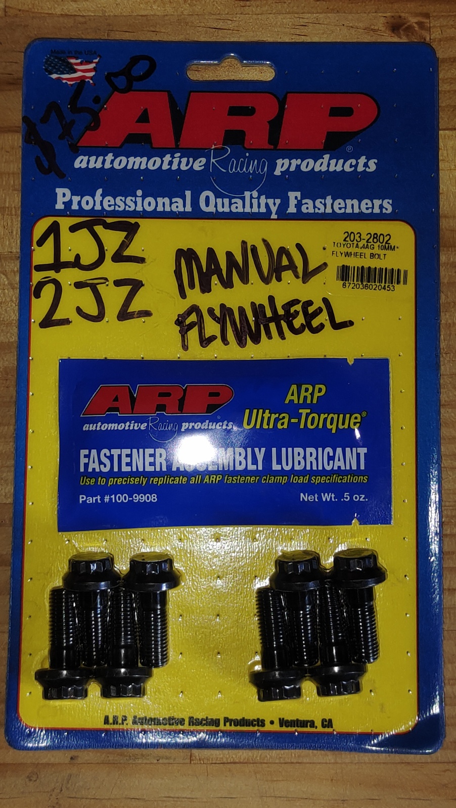 1JZ 2JZ ARP Flywheel Bolts 1JZ 2JZ ARP Flywheel Bolts